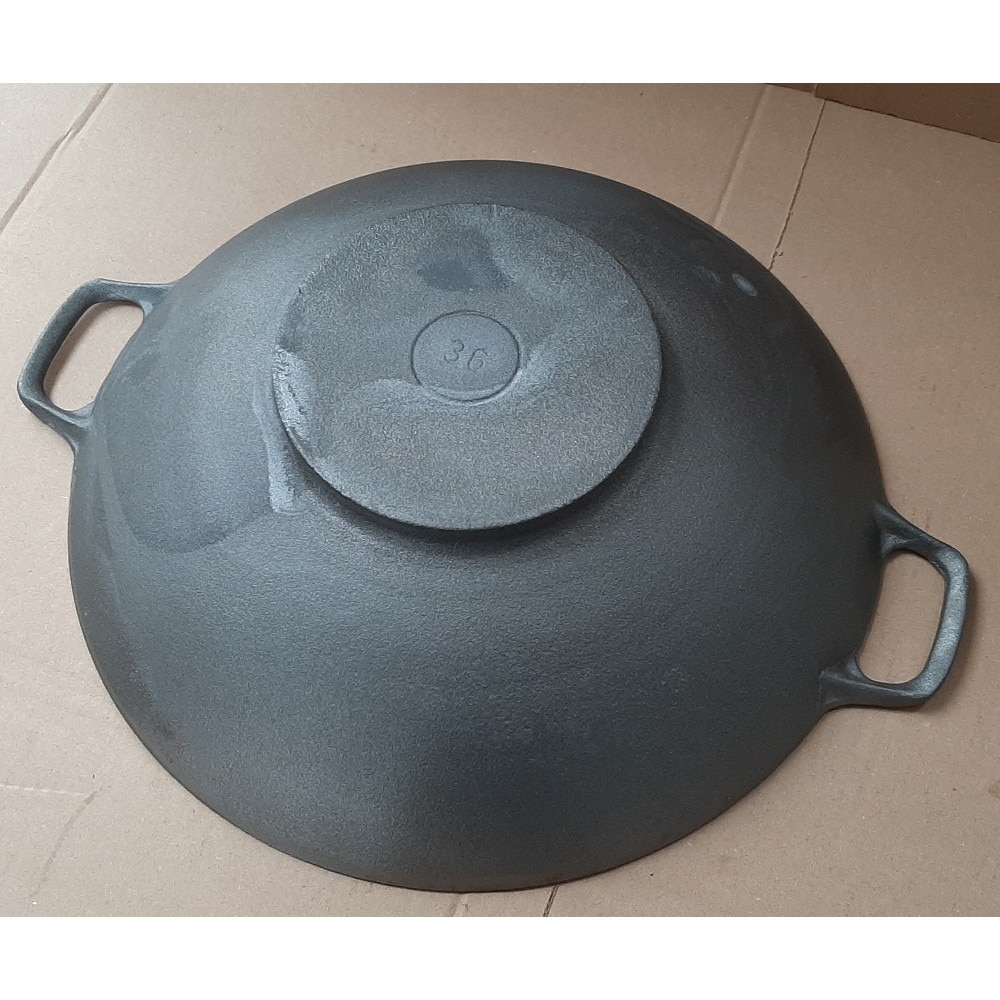 Wok din fonta 36.5 cm MRF K9 - eMAG.ro