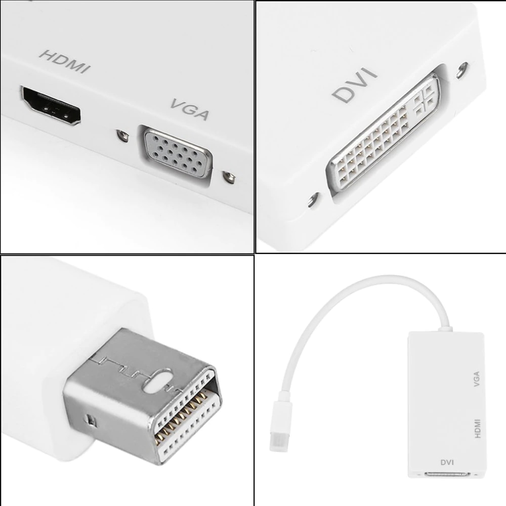 Адаптер NEXT Mini Displayport / Thunderbolt към HDMI, VGA, DVI за ...