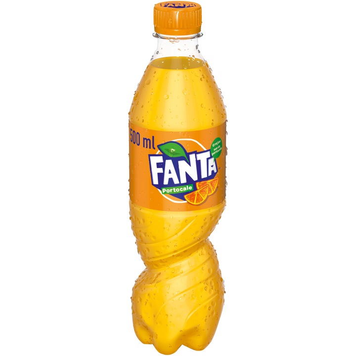 Bautura Carbogazoasa Fanta Portocale, Pet, 0.5l - eMAG.ro