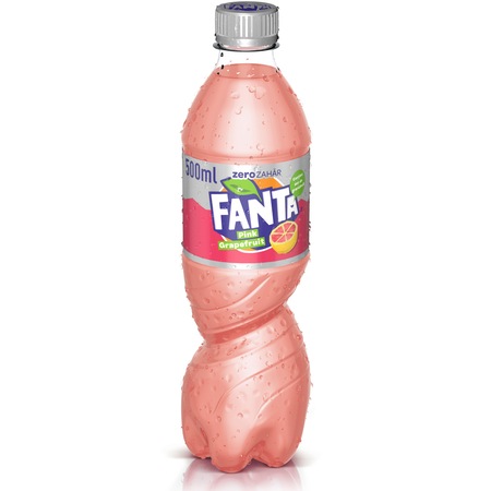 Bautura Carbogazoasa Fanta Grepfruit Roz Zero Zahar, Pet, 0.5l - eMAG.ro