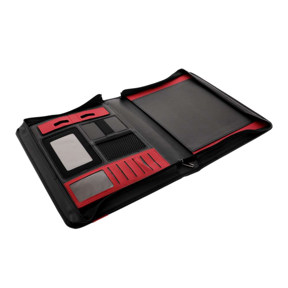 Mapa Business A4 tip Servieta Negru-Rosu - eMAG.ro