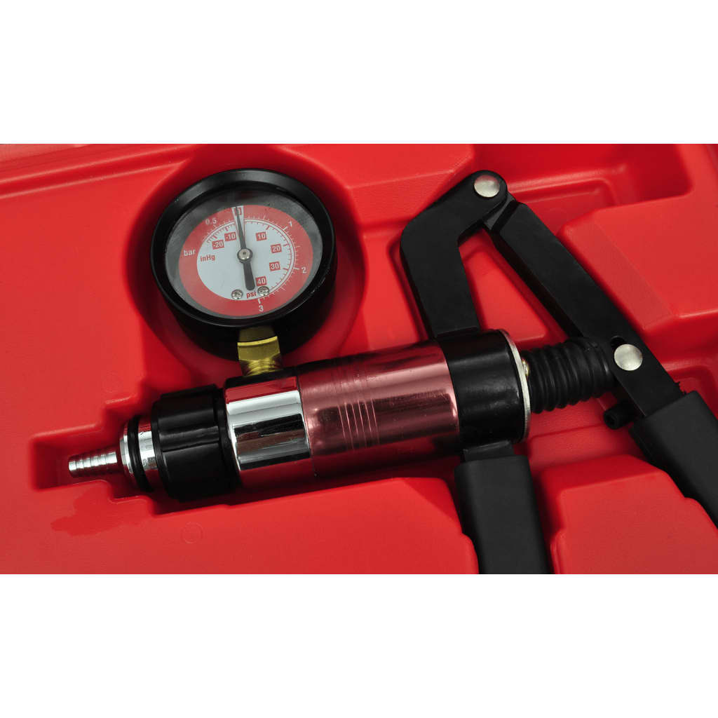 Set tester etansare, vidaXL, 60 cm, Rosu - eMAG.ro