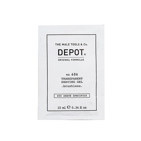 Gel pentru barbierit Depot 400 Shave Specifics No.406 Transparent Gel ...