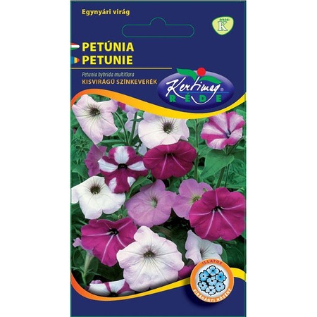 Seminte Petunie Multiflora cu flori mici, Mix Culori, 0.25g - eMAG.ro