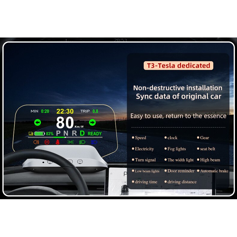 Aparat diagnosticare si afisaj informatii bord digital, OBD2 GPS de tip ...