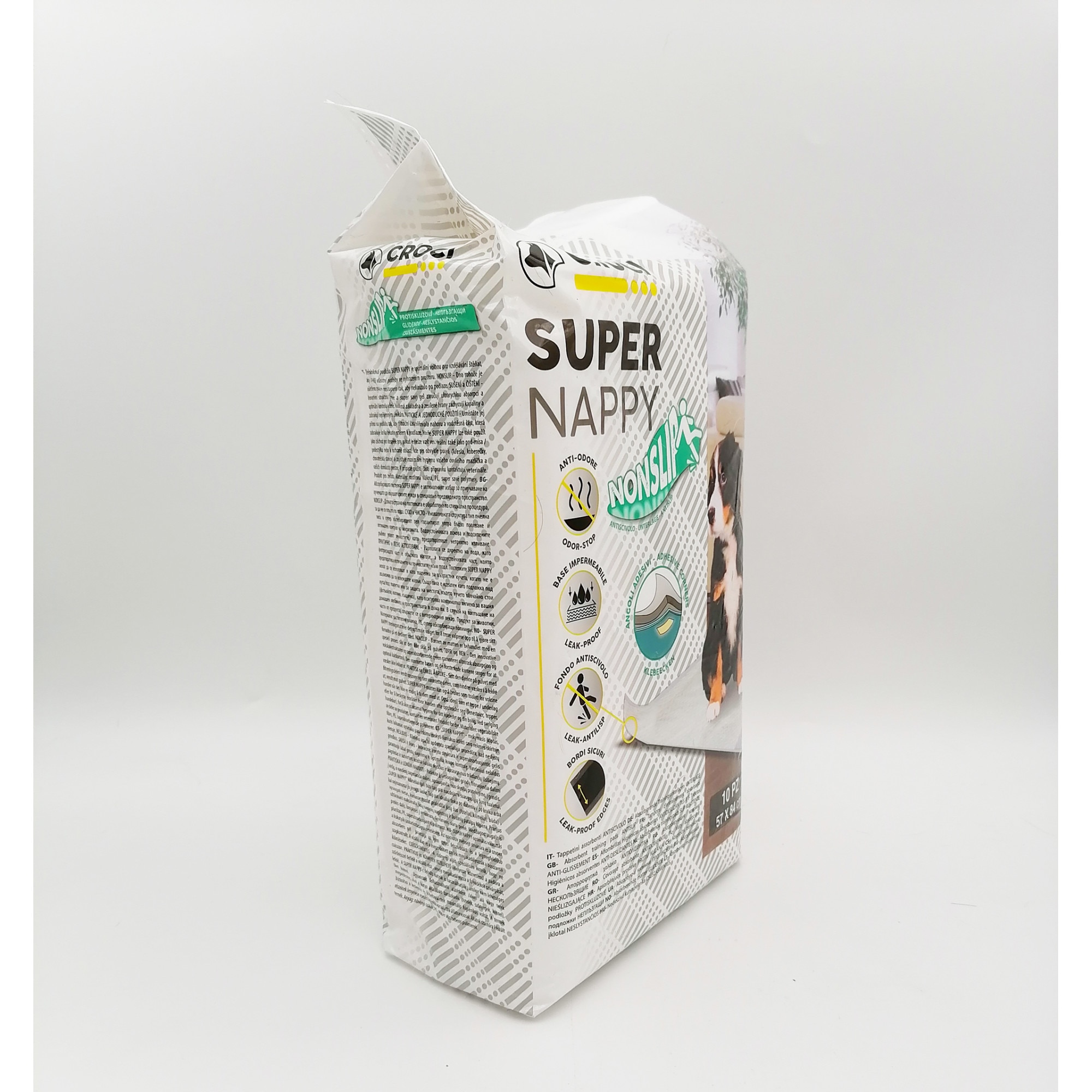 Абсорбиращи постелки за кучета, Croci, Super Nappy, неплъзгащи се ...