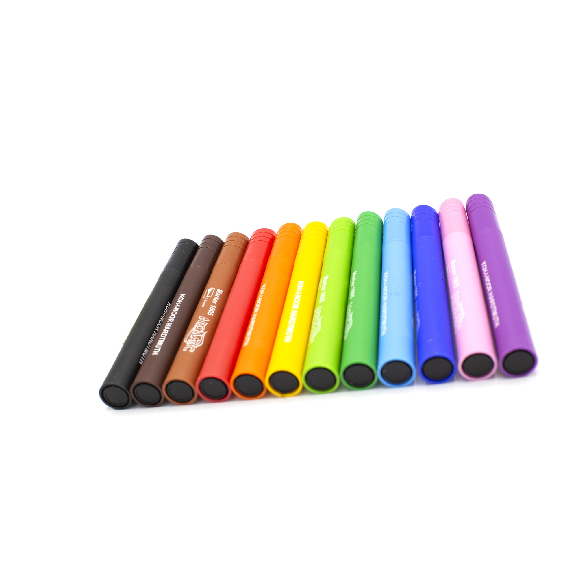 Set 12 Carioci aromatic Jumbo, KOH I NOOR, 12 culori, plastic - eMAG.ro