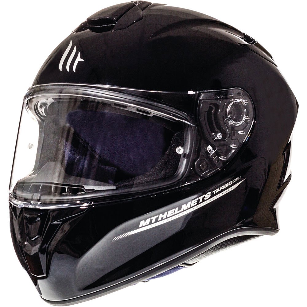 MT Helmets Targo motoros sisak, fényes fekete, XL 61-62 cm - eMAG.hu