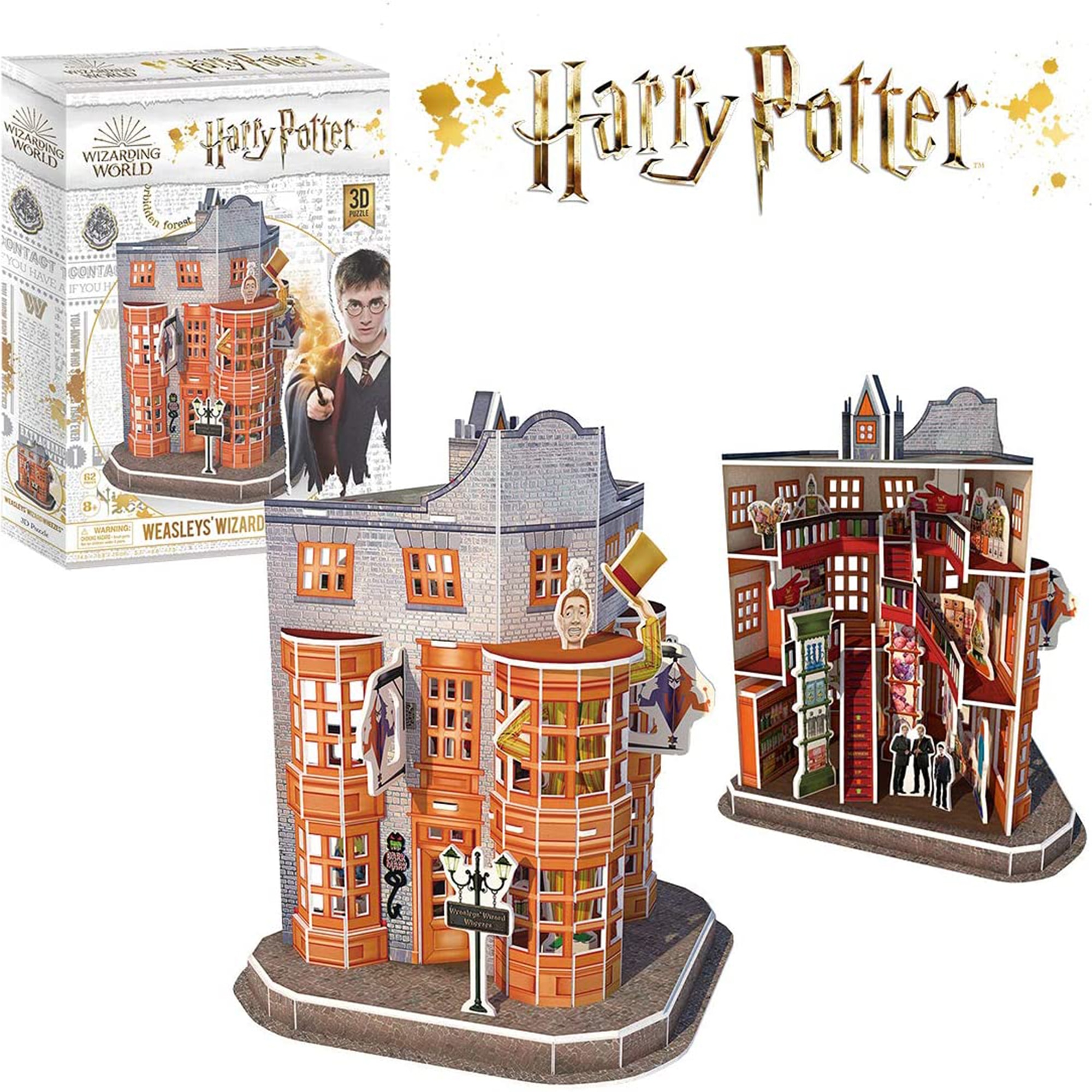 Cubic Fun 3D Harry Potter- Weasley Varázs puzzle - eMAG.hu