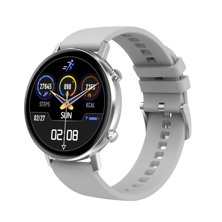 Smartwatch Time™On Silver IdealStore Full HD, Ecran de 1.3 Inch ...