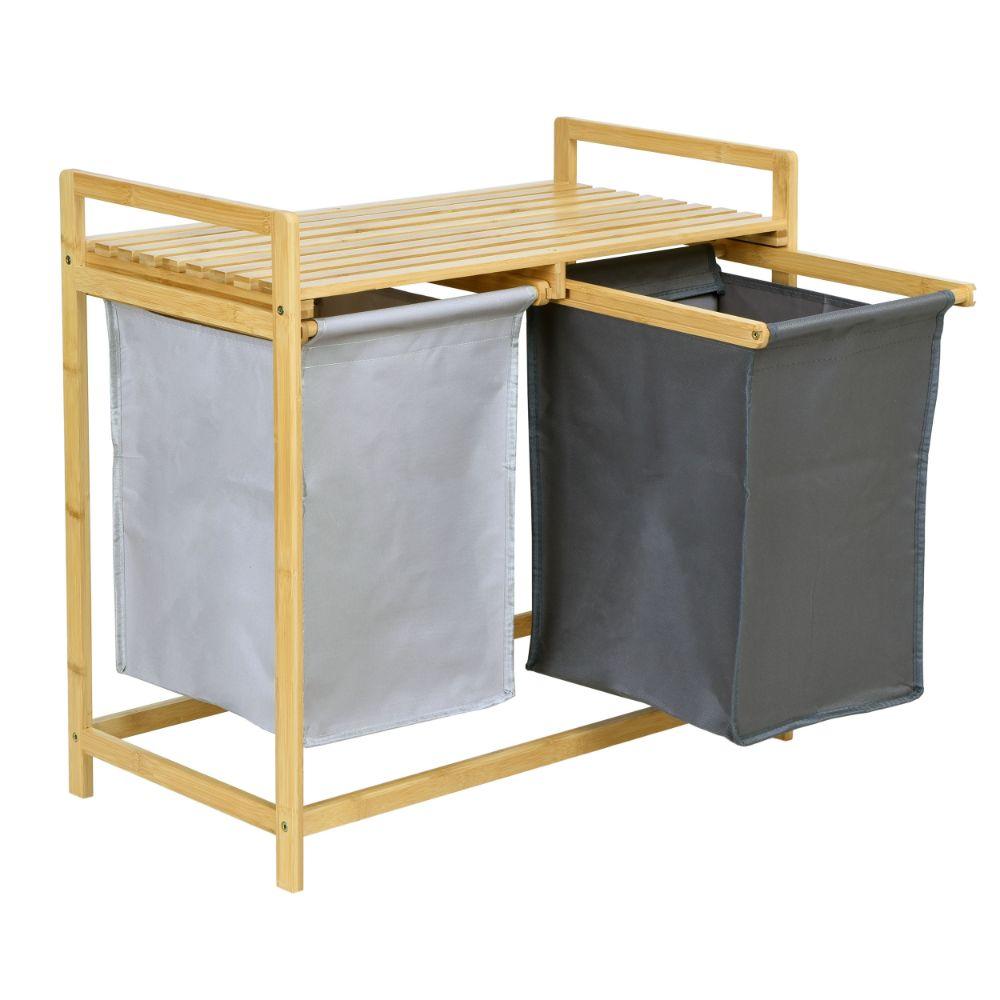 Cos de rufe, GOCKOWIAK, haine si jucarii, 2 compartimente, bambus ...