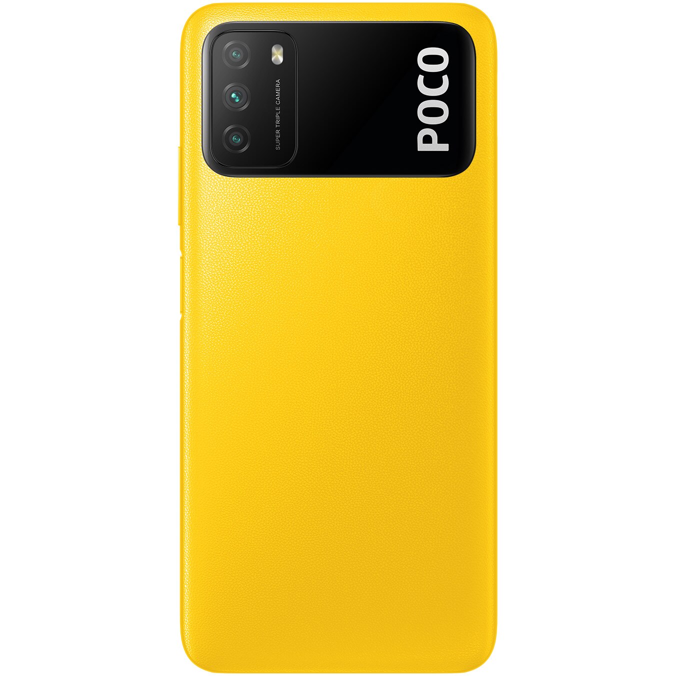 Смартфон POCO M3, Dual SIM, 128GB, 4GB RAM, 4G, Yellow - eMAG.bg
