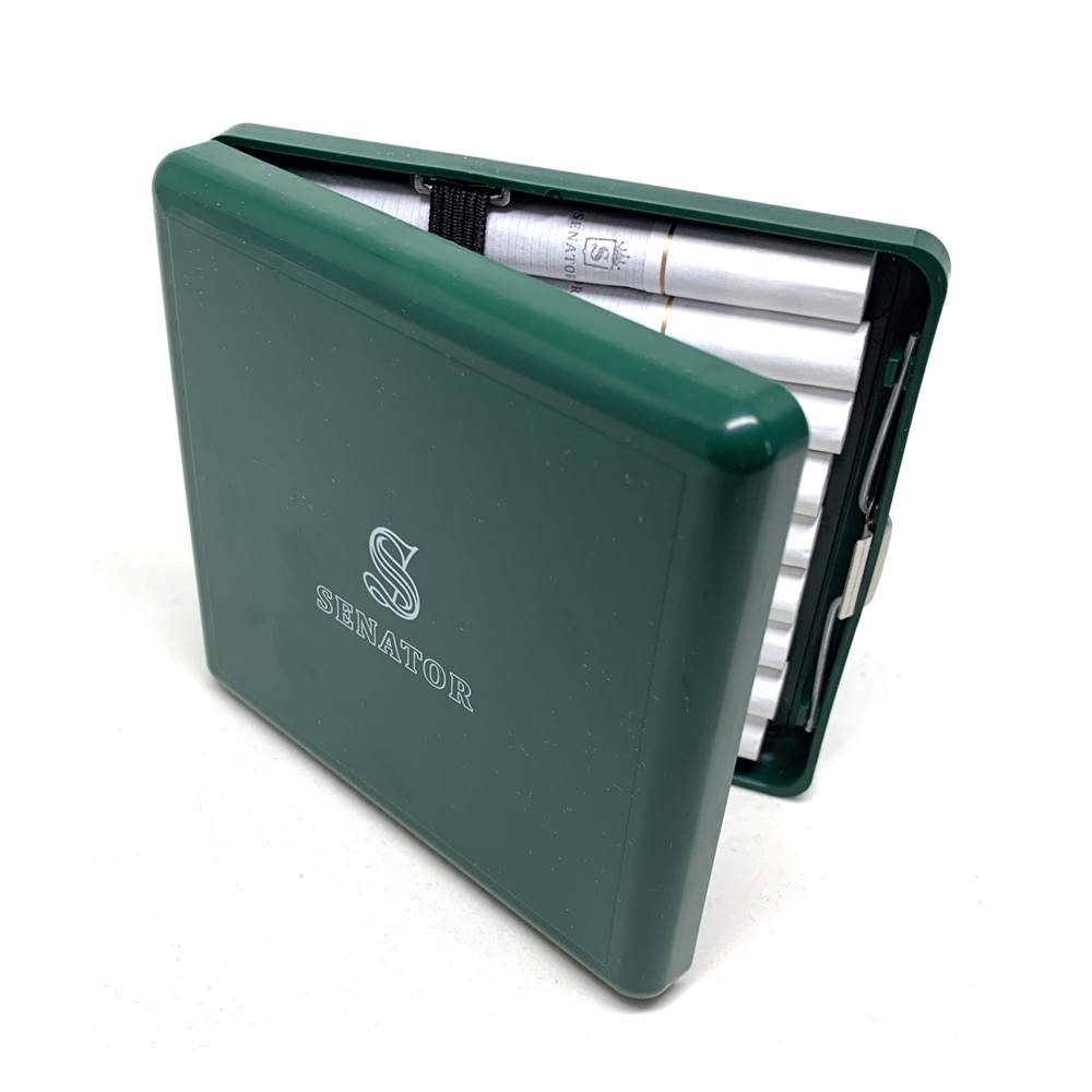 Tabachera clasica SENATOR - Green - eMAG.ro