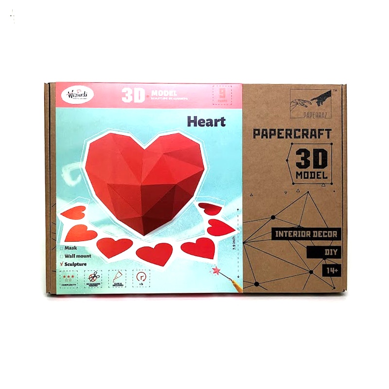 Set origami 3D, Inima - eMAG.ro
