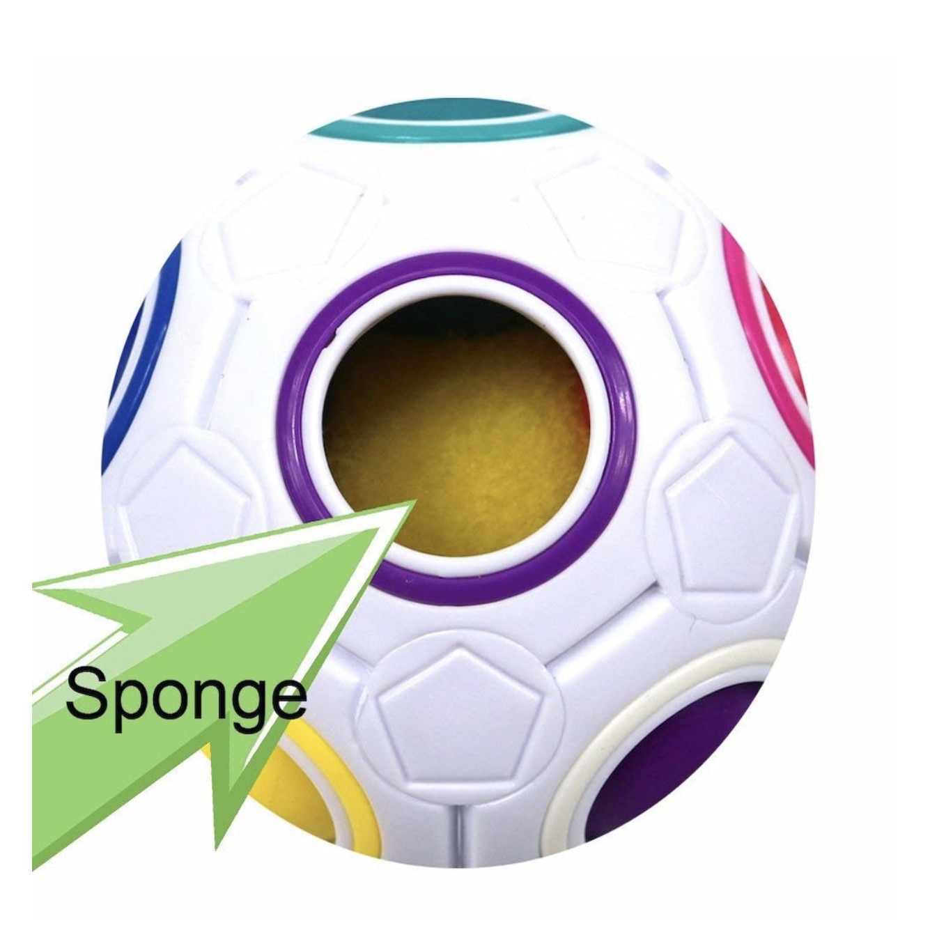 Minge magica curcubeu,fidget ball - eMAG.ro