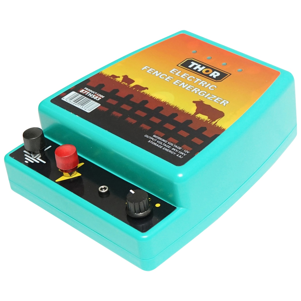 Aparat generator de impulsuri pentru gard electric 220V/DC12V 6 Joule ...