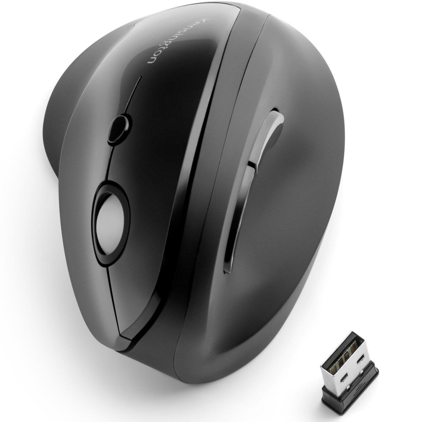 Mouse vertical ergonomic, Kensington ProFit, cu 6 butoane, wireless ...