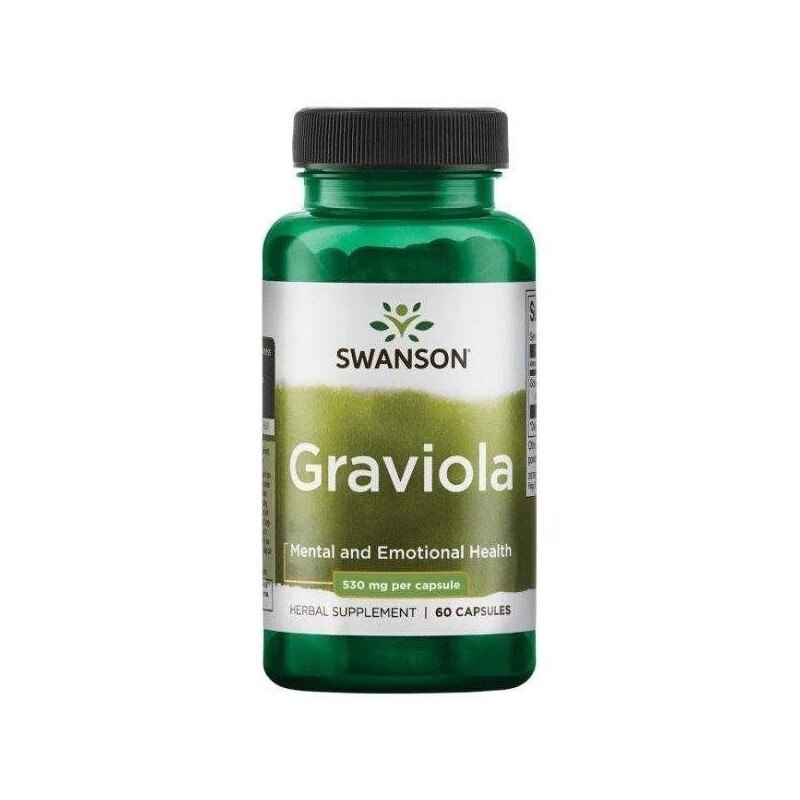 Swanson Graviola, 530mg - 60 Capsule - eMAG.ro