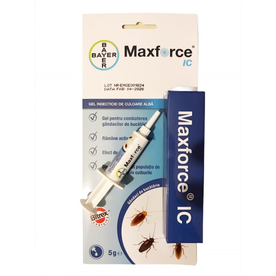 Set 3 Insecticide Bayer Gel Max Force Ic White, 3*5 Gr - eMAG.ro
