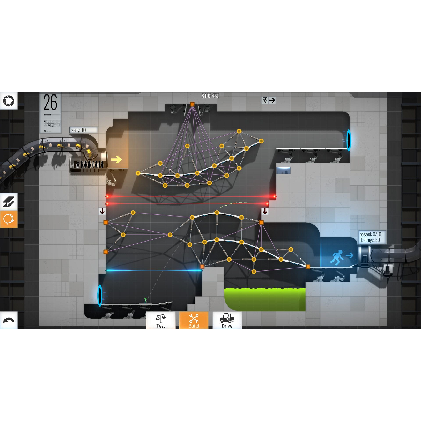 Joc Bridge Constructor Portal, cod de activare Steam pentru PC - eMAG.ro