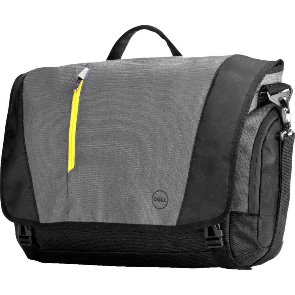 Чанта за лаптоп Dell Tek Messenger, 17 ", Черен - eMAG.bg