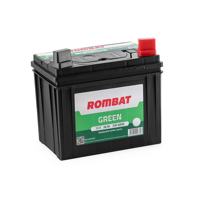 Acumulator auto ROMBAT Green 28Ah 12V 230A DP - eMAG.ro