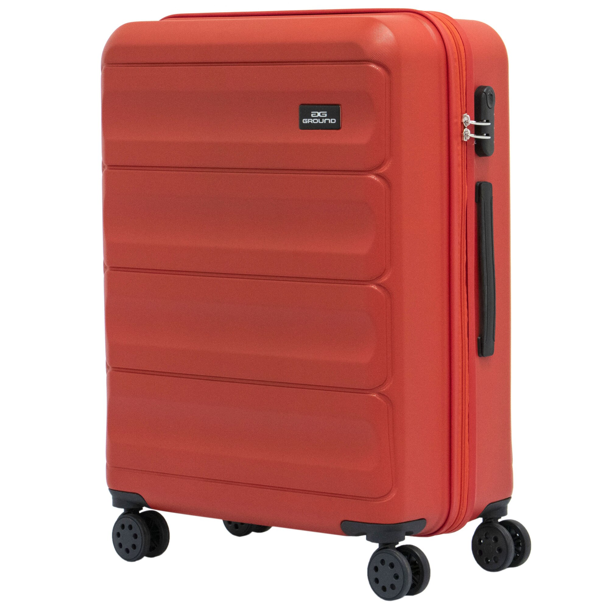 Set 3 trolere WIDE, ABS, marime S+M+L, Rosu/Bordo - eMAG.ro