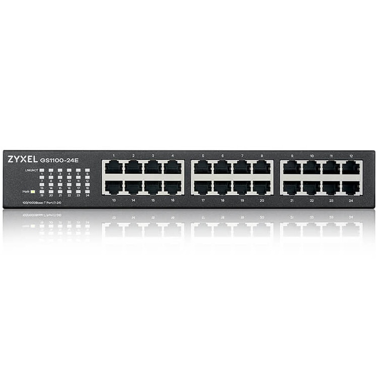 Switch ZyXEL GS1100-24E-EU0103F, 24-Port Gigabit - eMAG.ro