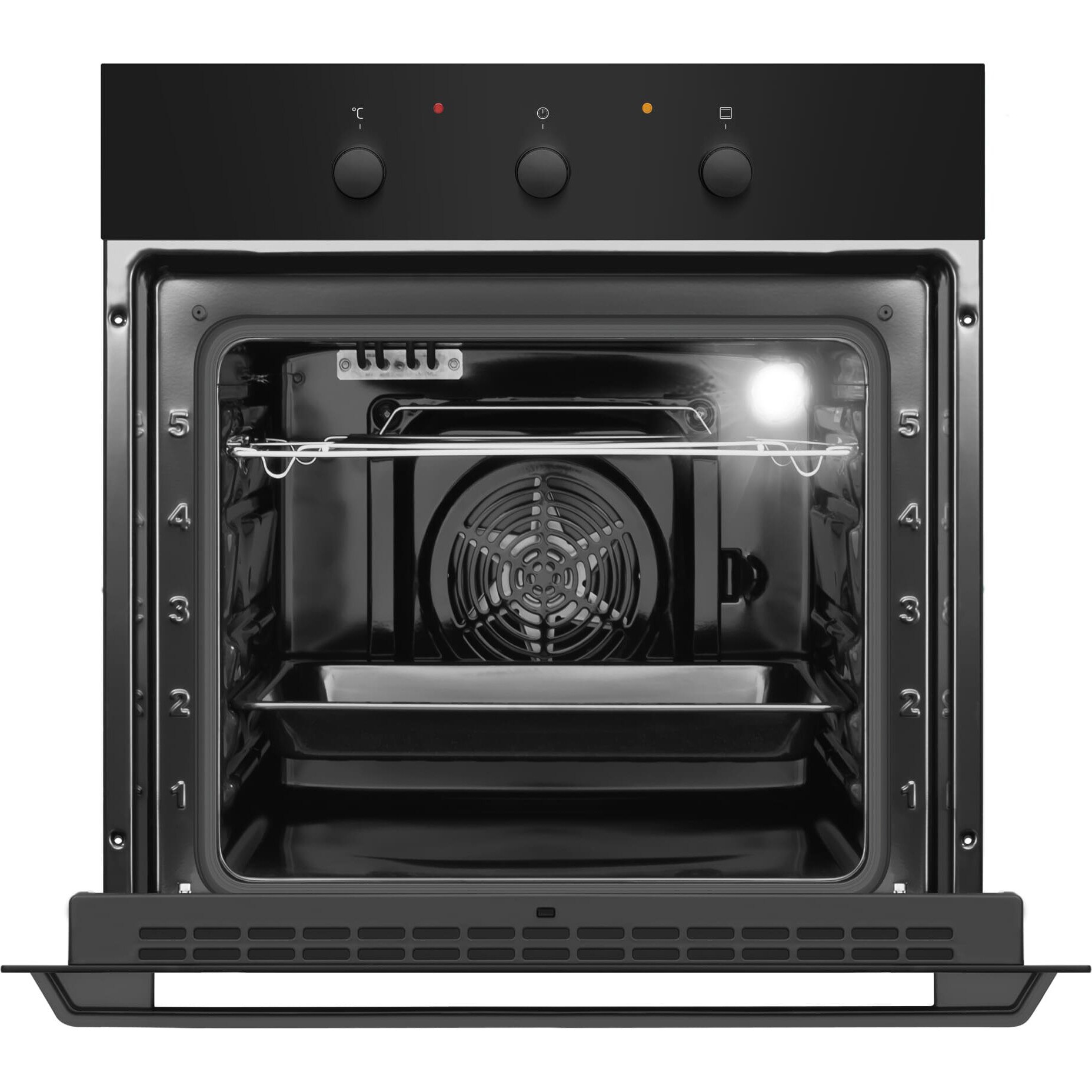 Фурна за вграждане Hansa BOES681621, 62 л, 8 функции, Grill, Клас A ...
