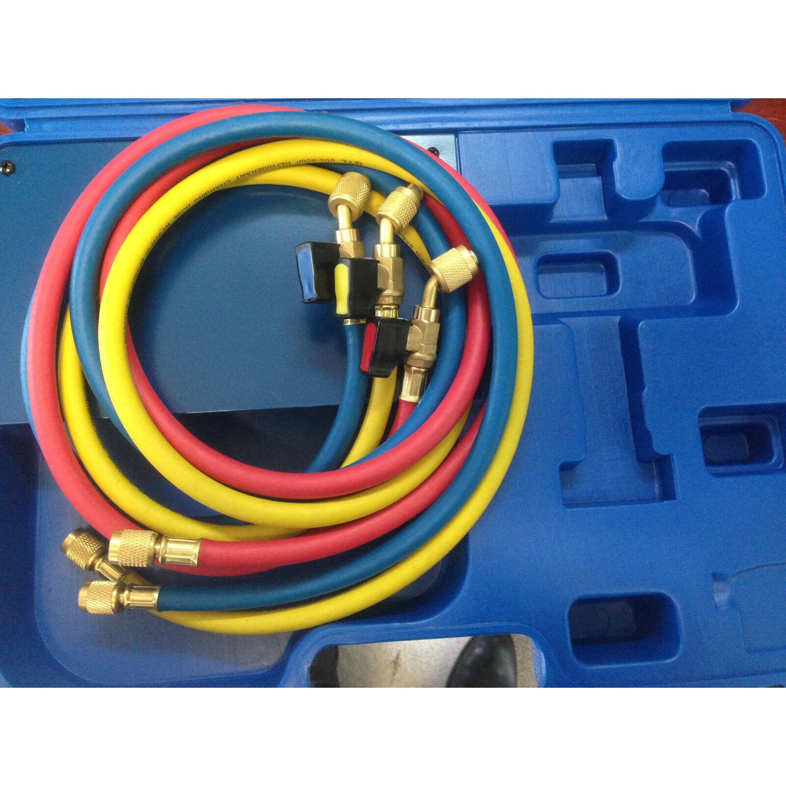 Trusa frigotehnistului VTB-5B-I, manometru freon value, freon r22,r134a ...