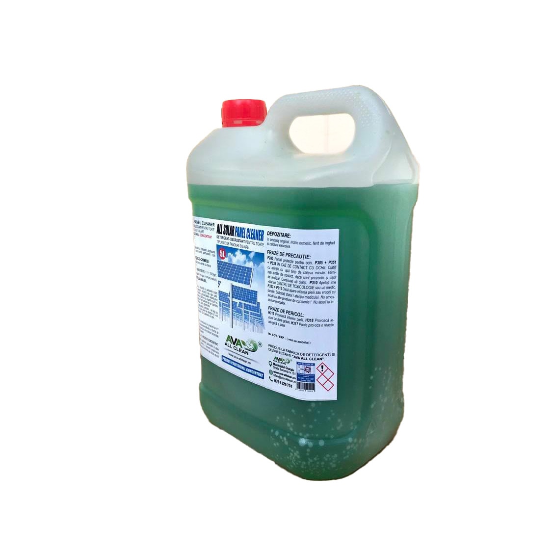 Detergent decrustant All solar panel cleaner concentrat 5L ava all ...