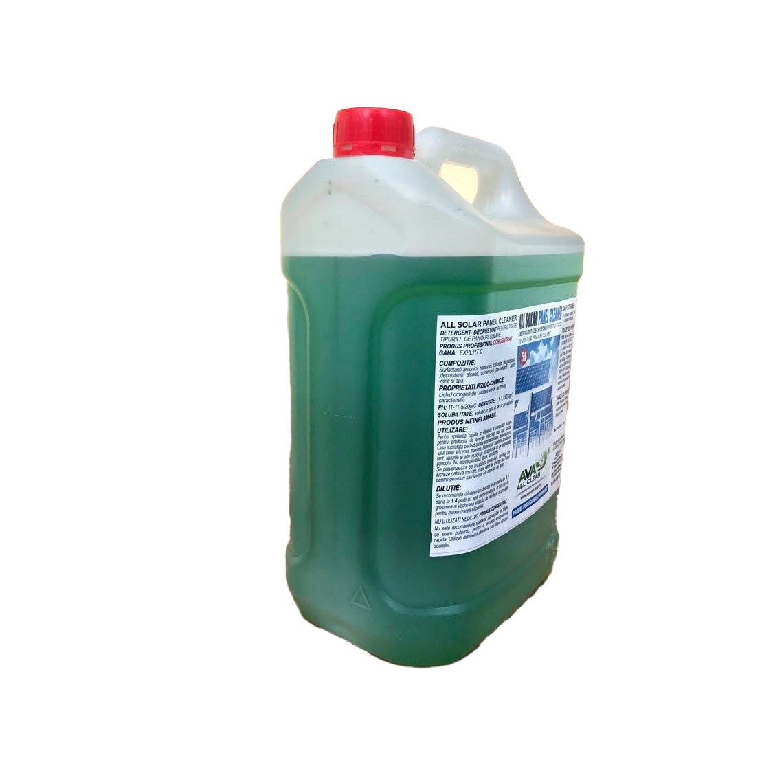 Detergent decrustant All solar panel cleaner concentrat 5L ava all ...