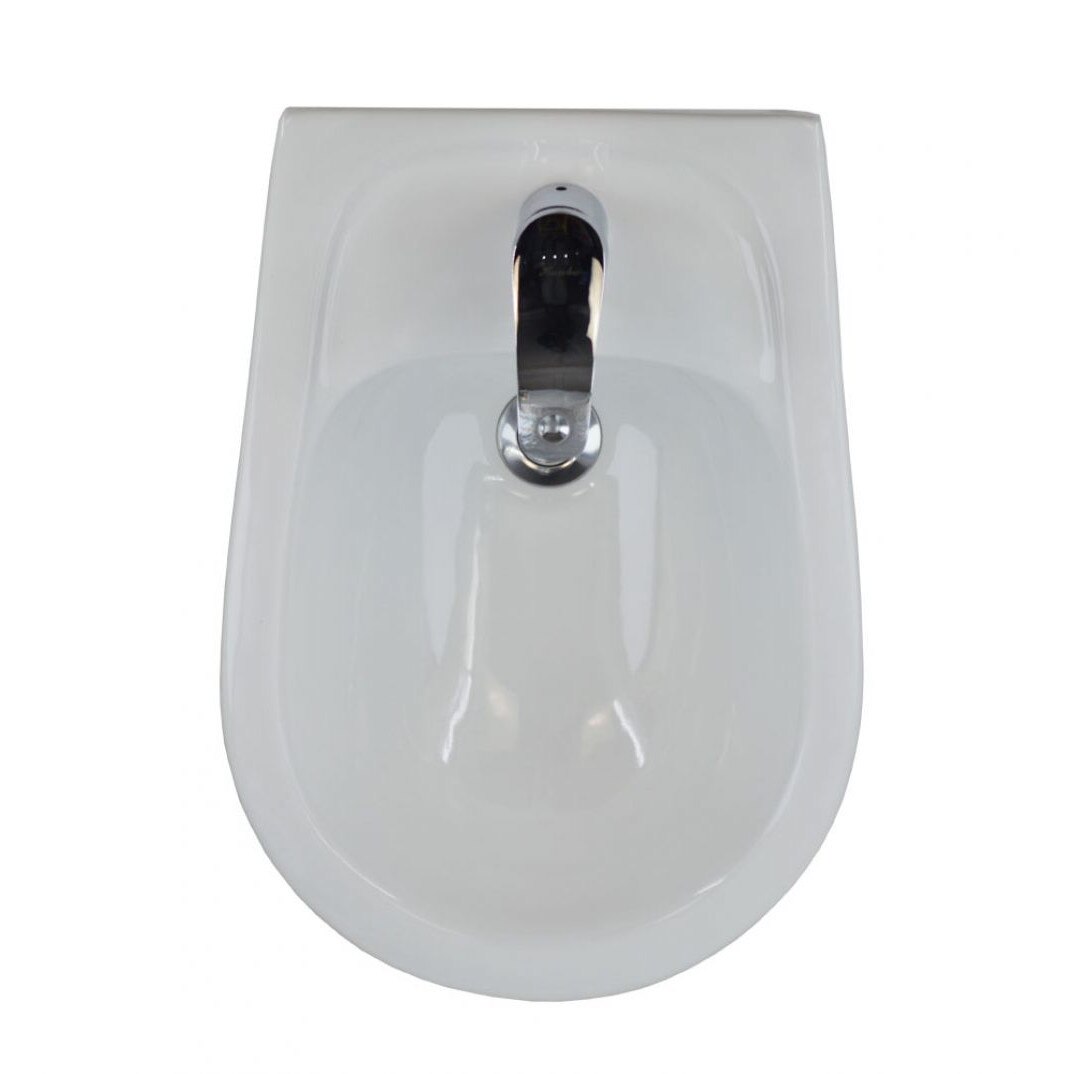 Bideu stativ Easil, Tempo, Alb, pe pardoseala - eMAG.ro