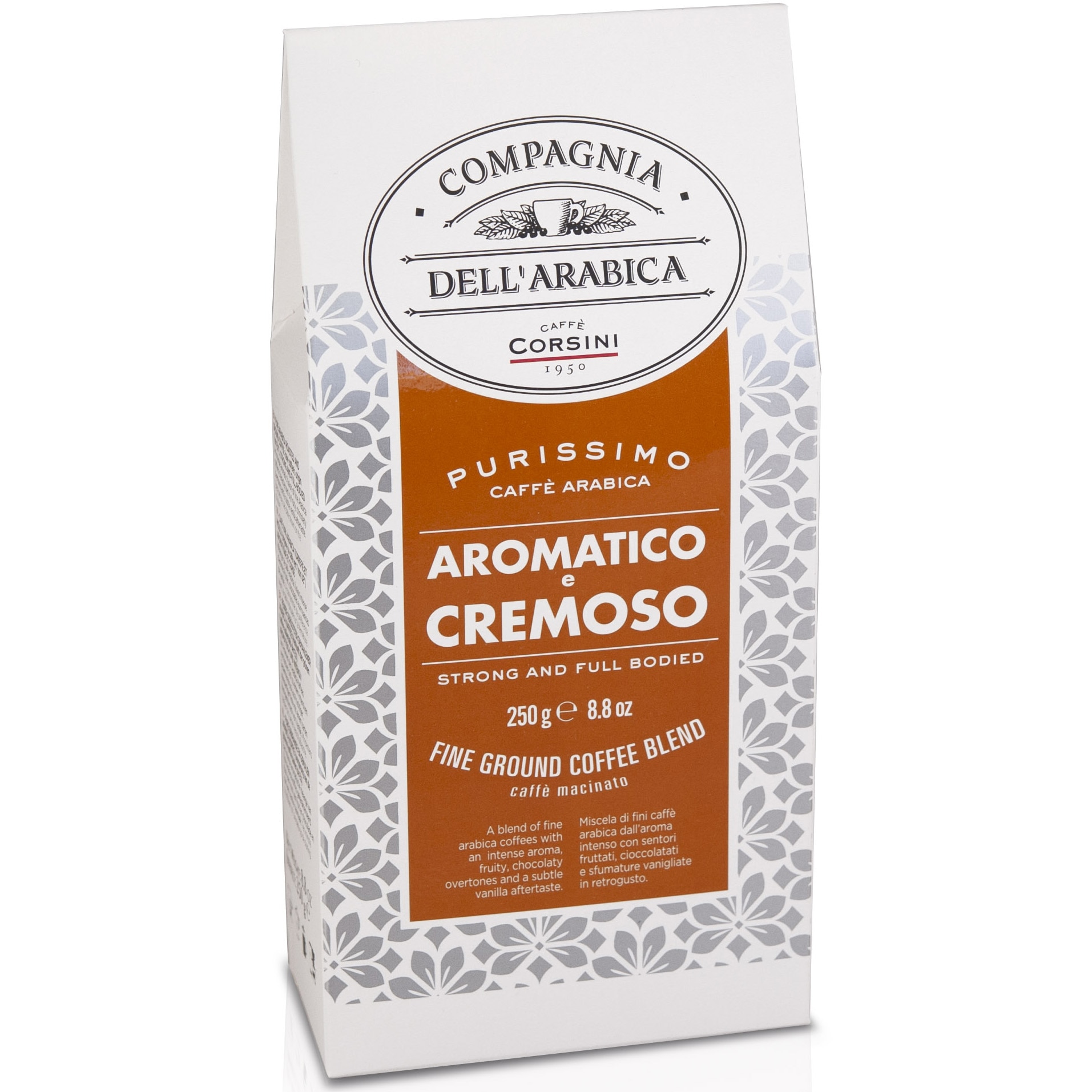 Cafea macinata Compagnia Dell'arabica Purissimo Caffe Arabica, 250g ...