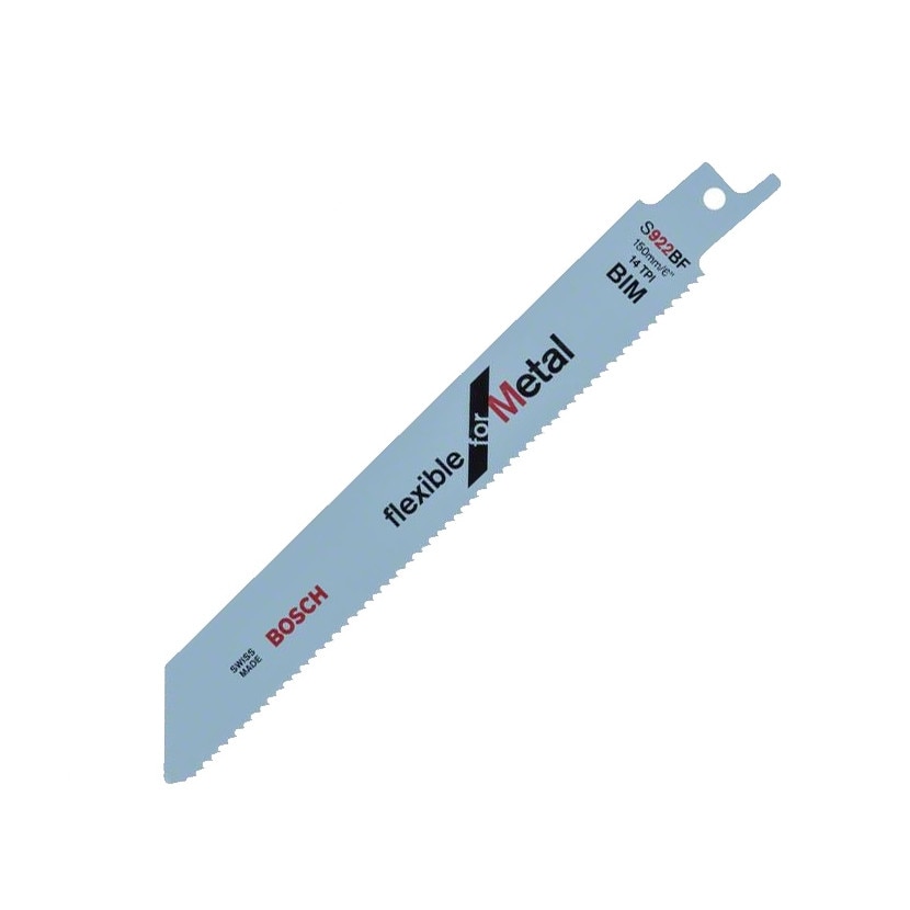 Комплект ножове Bosch S922BF Гъвкав за метал, 150 мм, 14 TPI, 100 броя ...