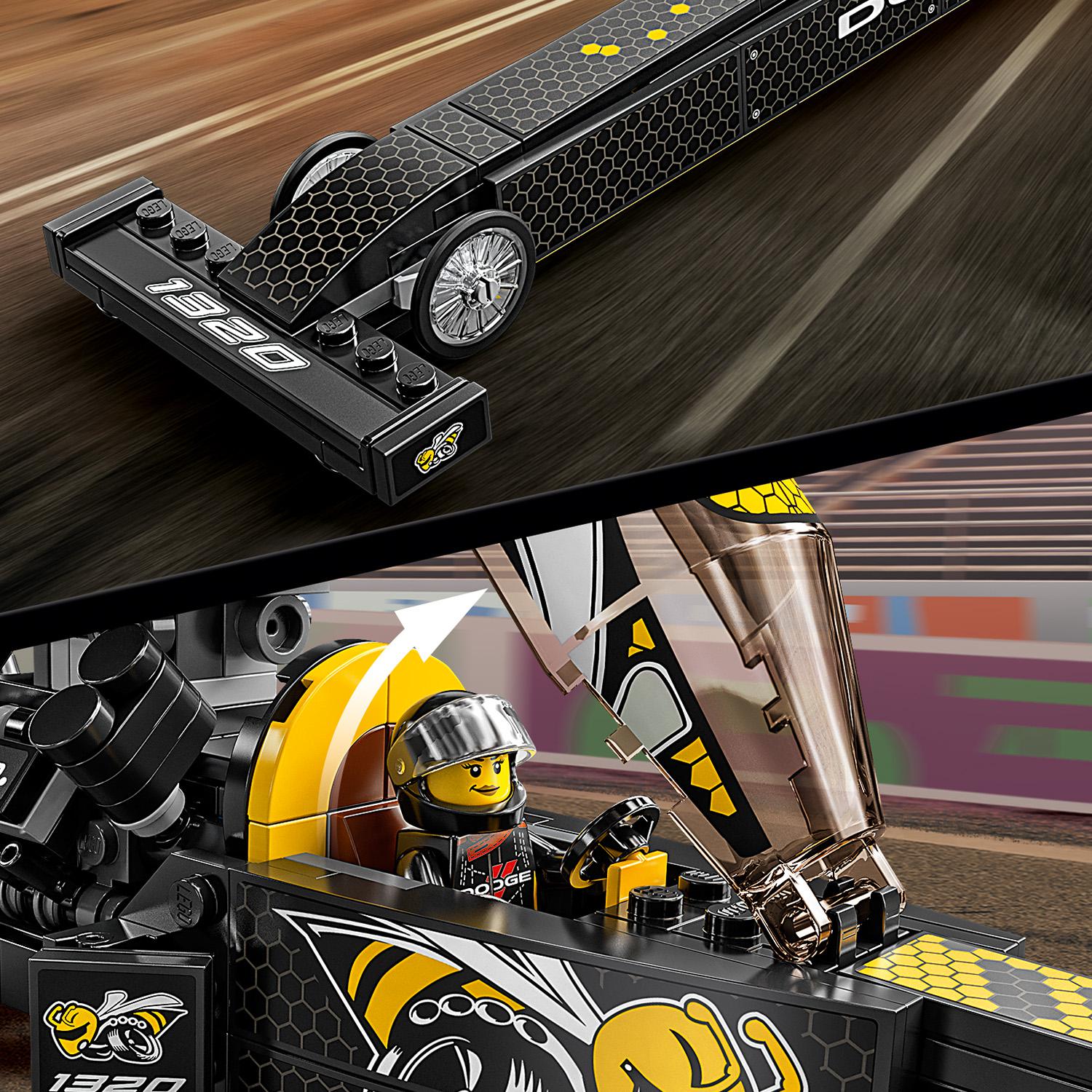 LEGO Speed Champions - Mopar Dodge//SRT Top Fuel Dragster si Dodge ...