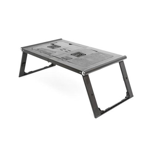 Stand portabil pentru Laptop Omega OMNLD99 plastic, negru - eMAG.ro