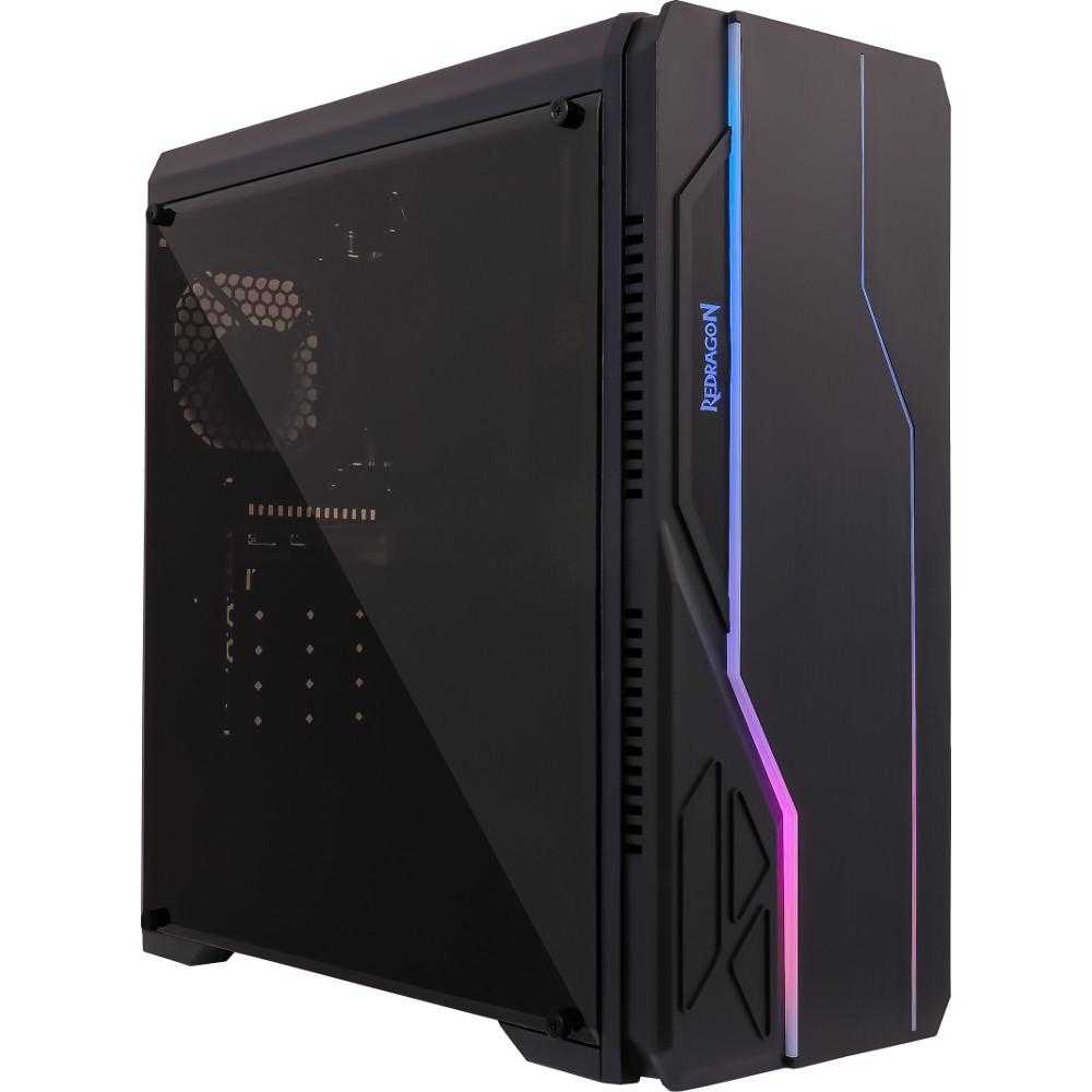 Sistem Desktop Gaming PC Inaza Devastator, AMD Ryzen™ 5 2600X, 16GB ...