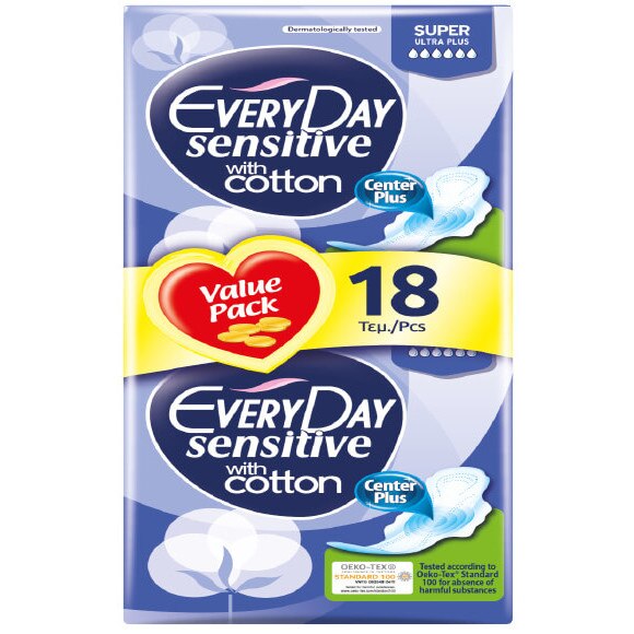 Set Absorbante zilnice, Fresh Up Super, bumbac, 18 buc, 150g - eMAG.ro