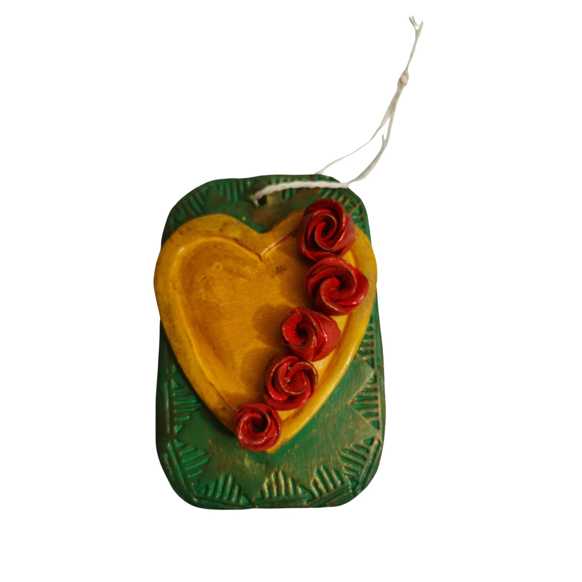 Inima galbena cu trandafiri - eMAG.ro