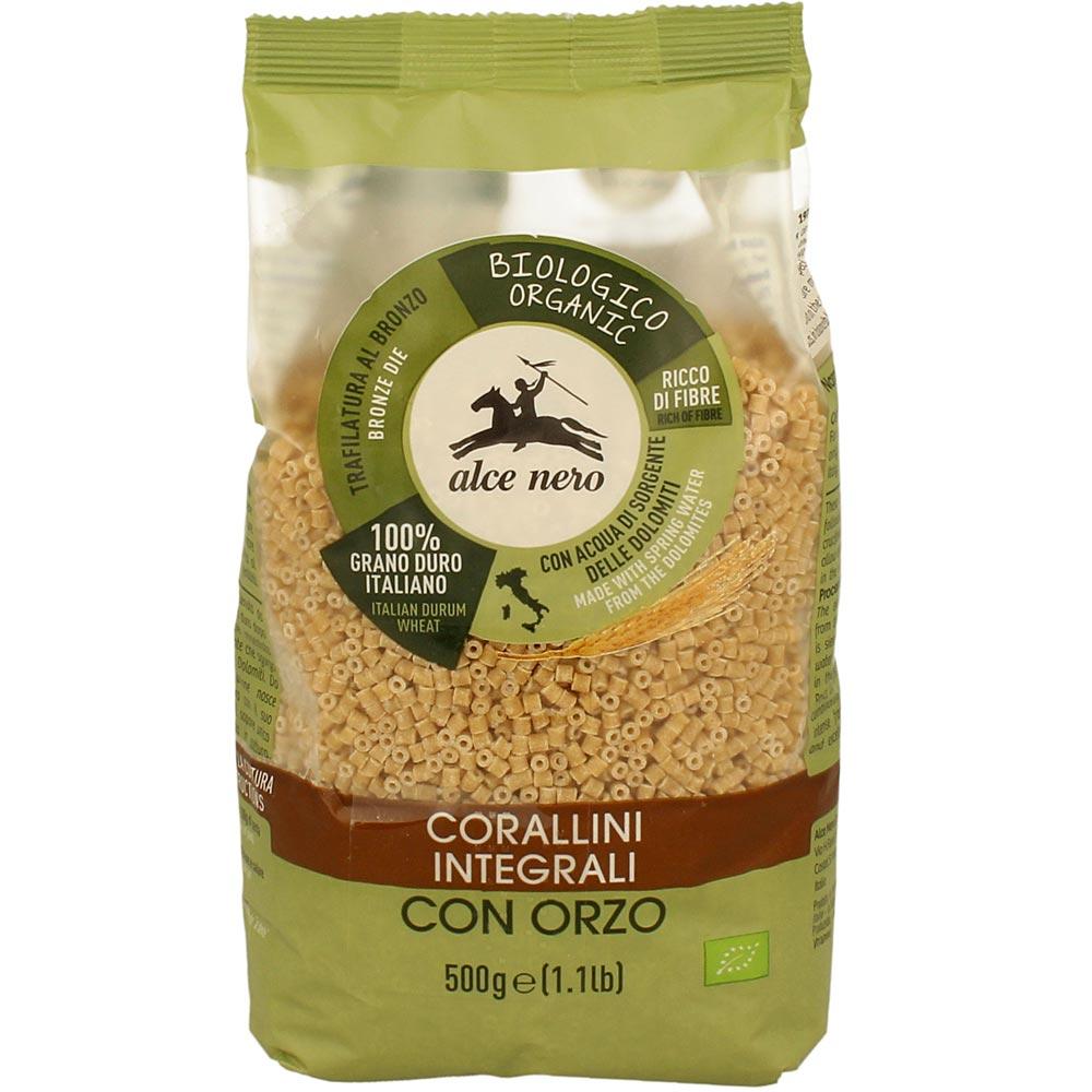 Paste integrale Corallini cu orz, Bio, Alce Nero, 500 g - eMAG.ro