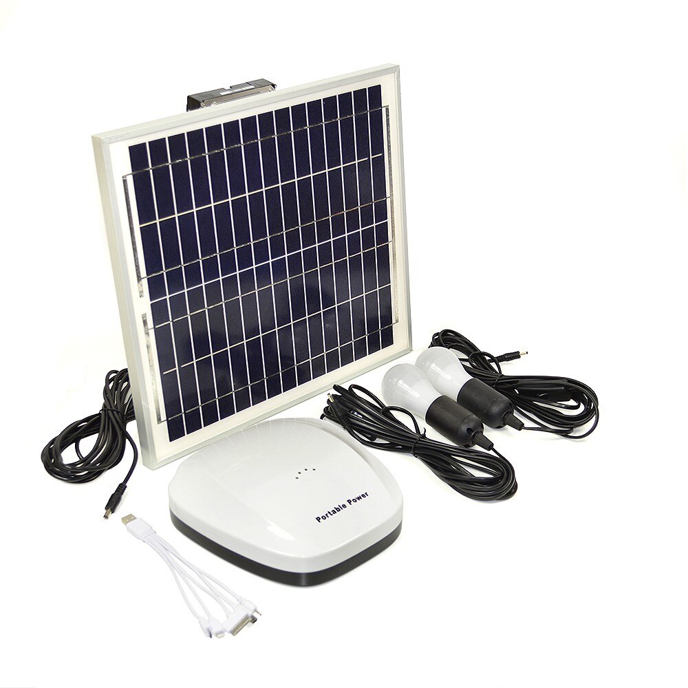 Panou solar fotovoltaic PNI SUN 01 kit cu acumulator 12V si conexiuni ...