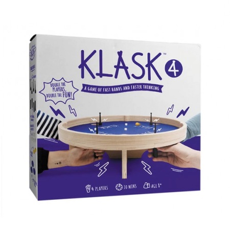 Настолна игра Klask 4, магнитна, 4 играча - eMAG.bg