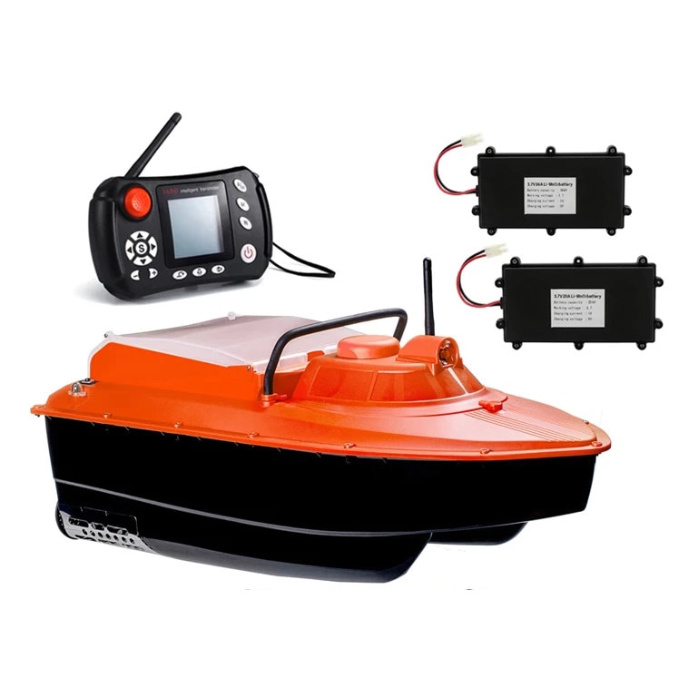 Barca de momeala echipata cu Gps, Sonar si Autopilot 2 baterii 2 ...