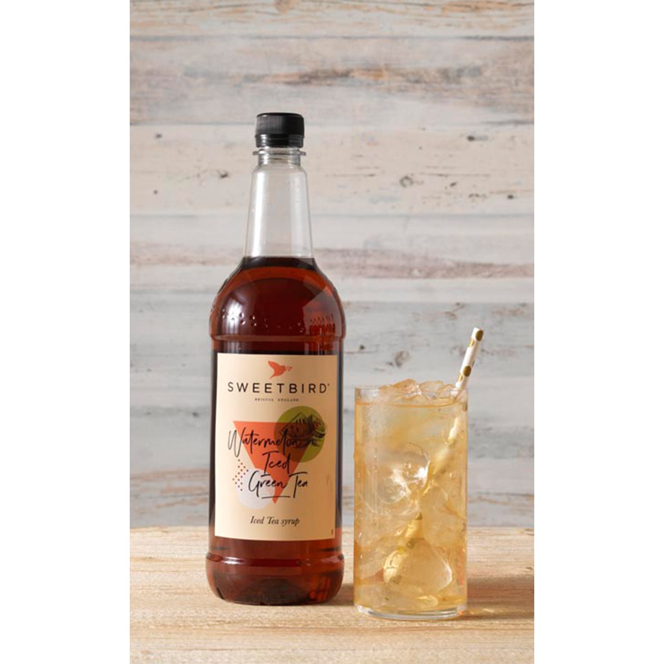 Sirop Sweetbird Watermelon Iced Green Tea - 1L - eMAG.ro