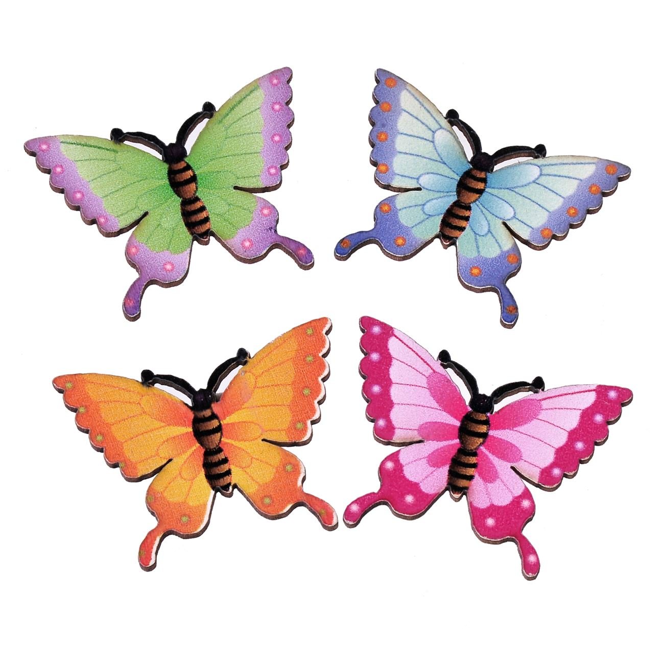 Set 12 stickere colorate Butterfly, Lioness, 3 cm - eMAG.ro