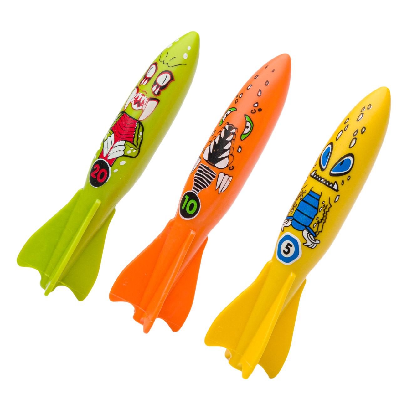 Set 3 rachete colorate pentru apa, Lioness, 13 cm - eMAG.ro