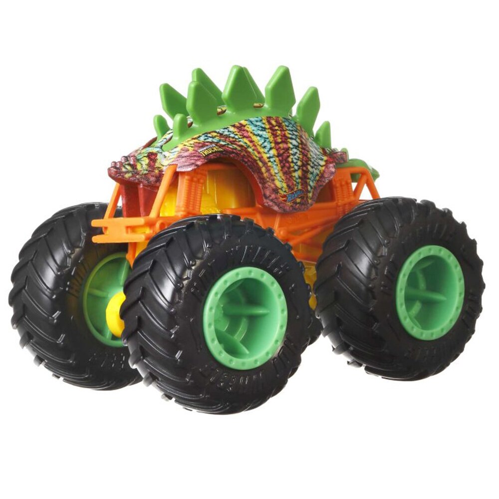 Set Hot Wheels by Mattel Monster Trucks Motosaurus vs Mega Wrex - eMAG.ro