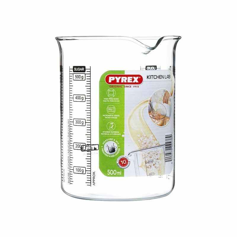 Pahar Pyrex Kitchen Lab Transparent Sticla 0,75 L - eMAG.ro