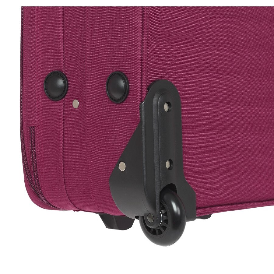 Troler Cabina, Diplomat, Poliester, 2 Roti, ZC 2020 - 55 cm, Grena ...